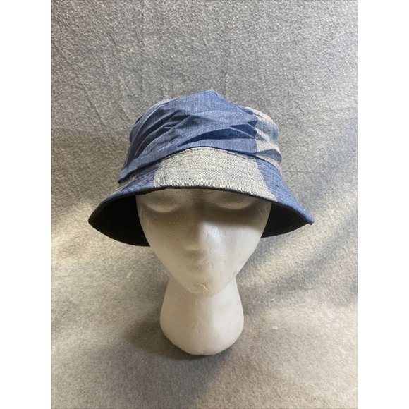 Orly | Accessories | Orly Fisherman Bucket Hat Beach Cap Blue Patchwork ...